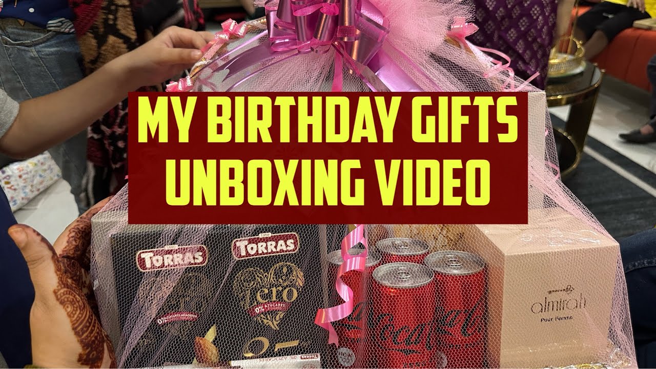 My Birthday gifts unboxing video |Sab ka boht shukeriyaaa | Faryals ...