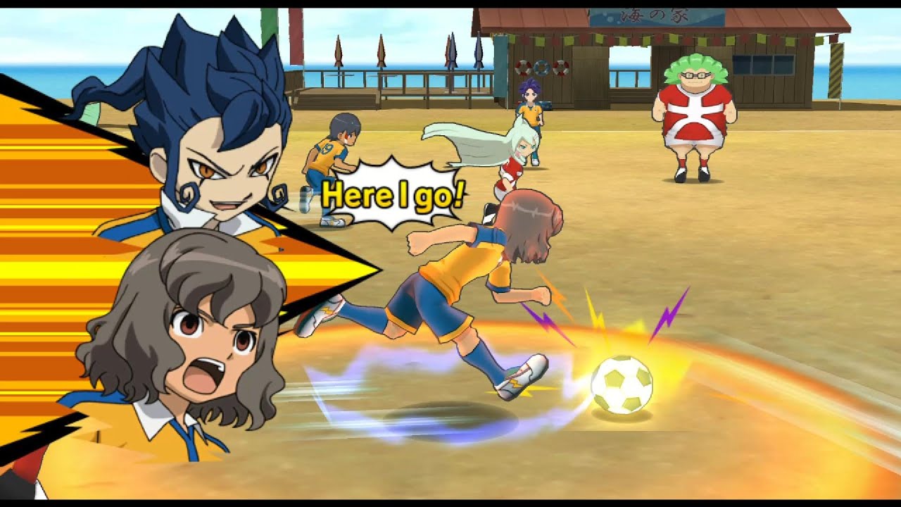 TENMAS VS RAIMON SHIN GO | INAZUMA ELEVN GO STRIKERS XTREME 2013 - YouTube