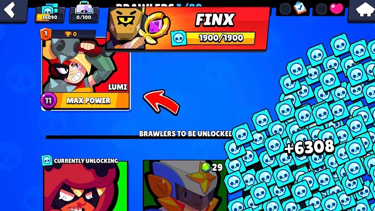 🥳 Buying Every Brawl Star Skin – FINX, LUMI - YouTube