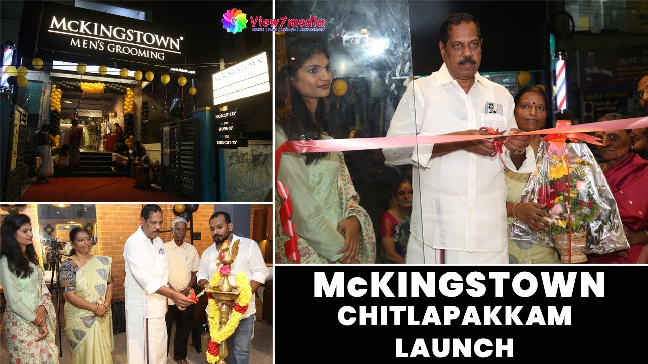 The Grand Launch of McKingstown Men's Grooming Branch in Chitlapakkam ...