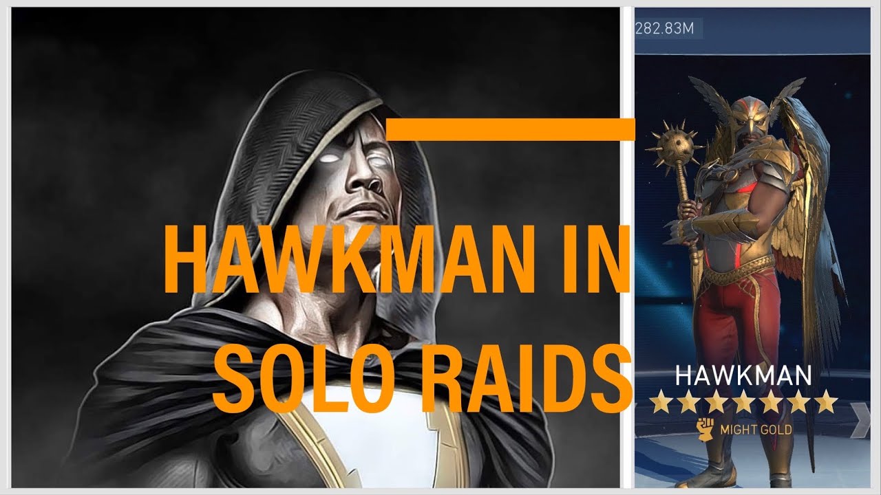 7 STAR HAWKMAN IN SOLO RAIDS | Injustice 2 Mobile - YouTube