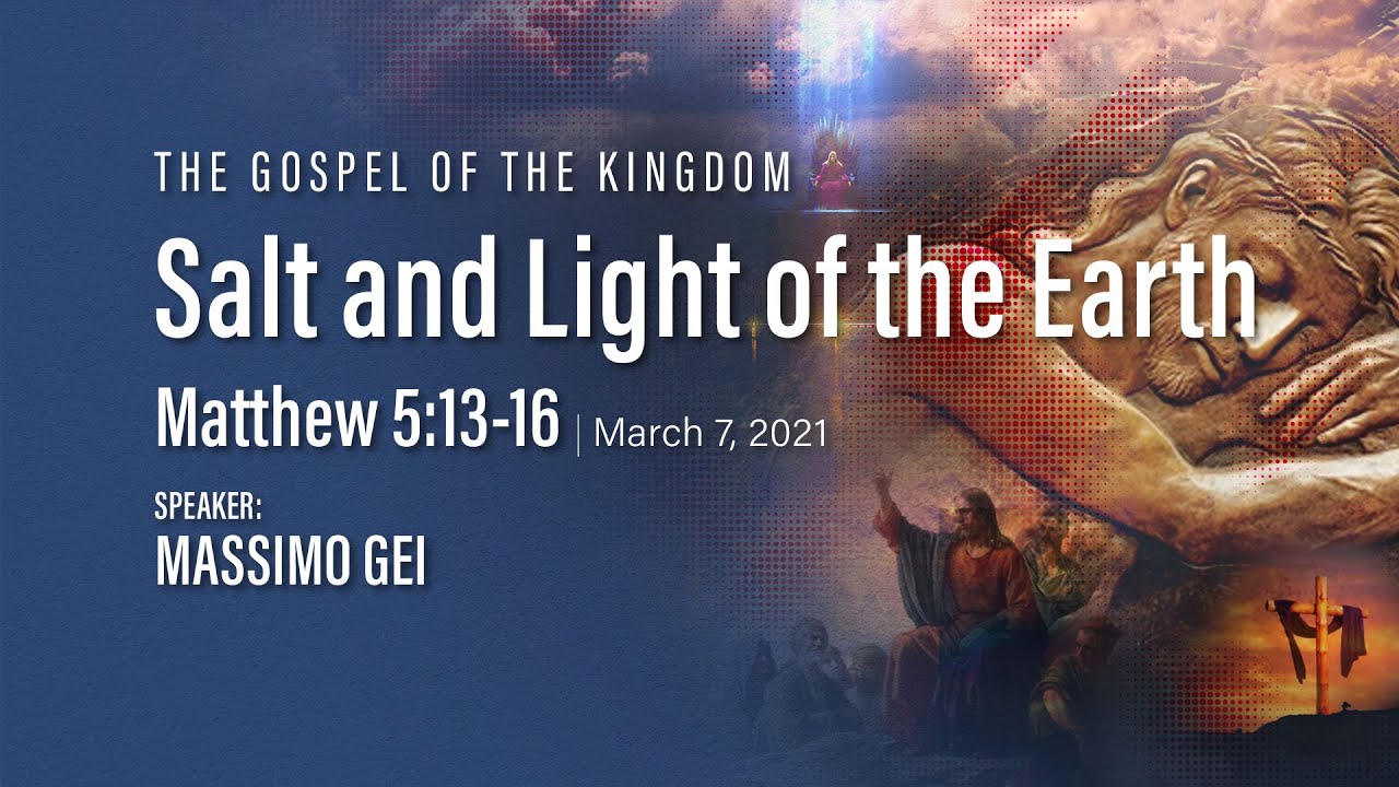 FBC Sermon - Matthew 5:13-16 - March 7, 2021 - YouTube