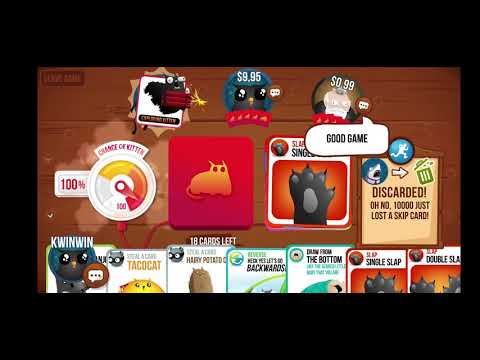 Exploding Kittens! Streaking deck gameplay (6) - YouTube