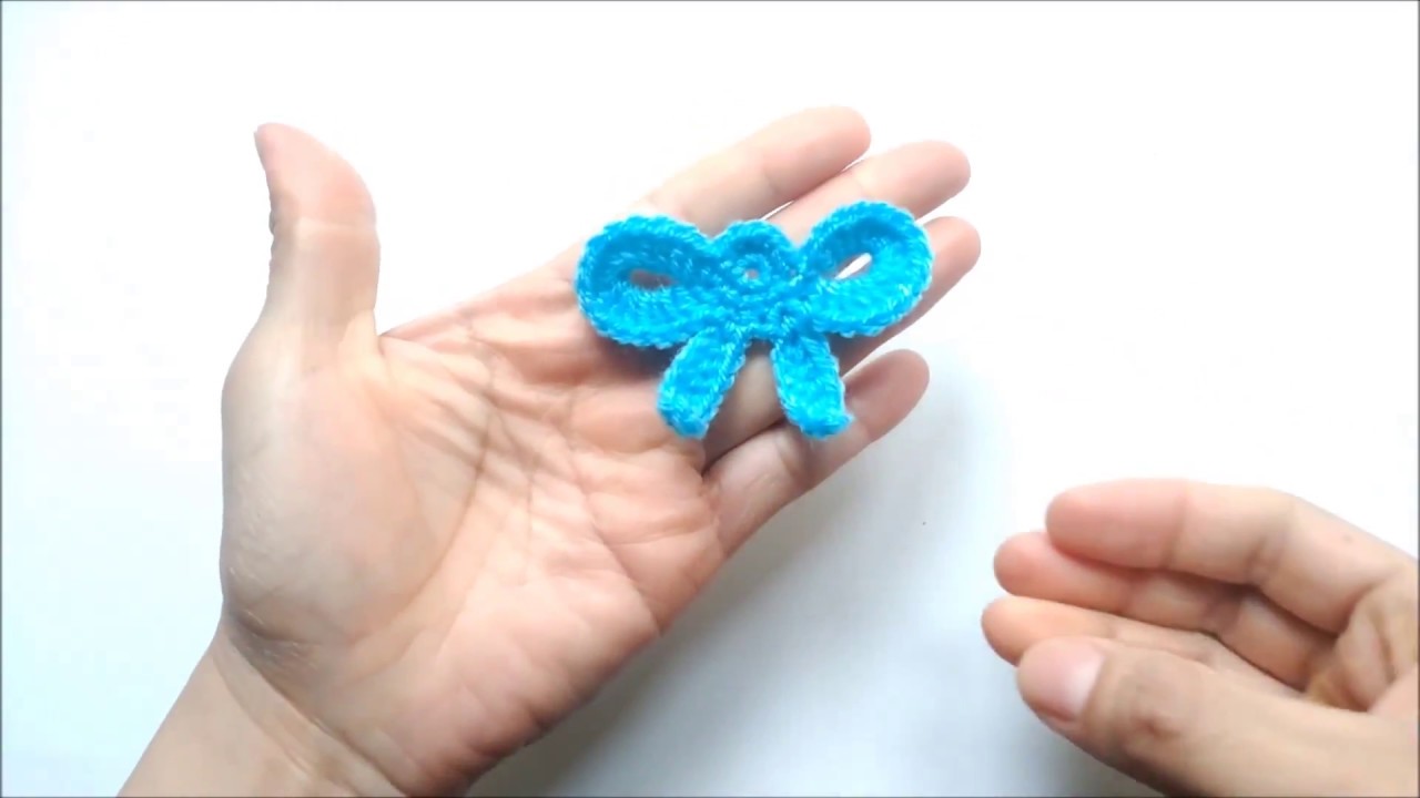 Lazo Fácil Crochet o Ganchillo - YouTube