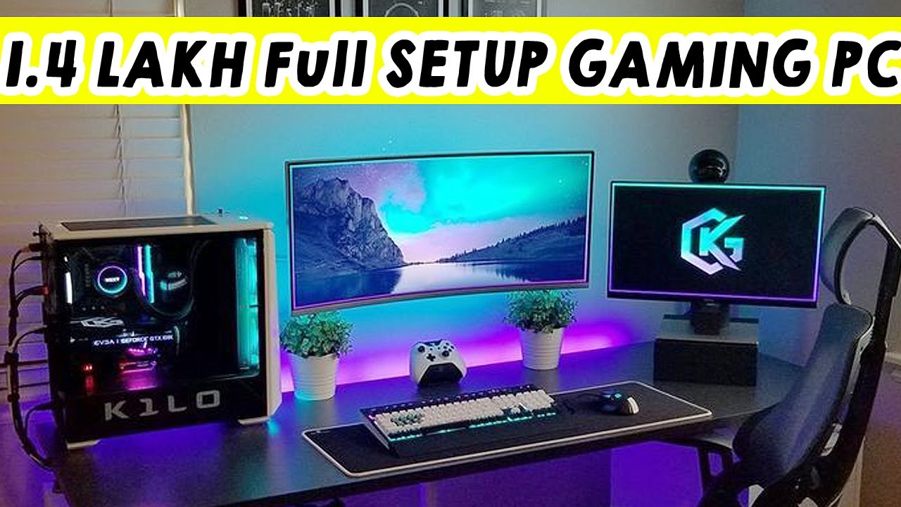 1.4 Lakh Full Setup Gaming PC | Everything Included 165hz monitor ...