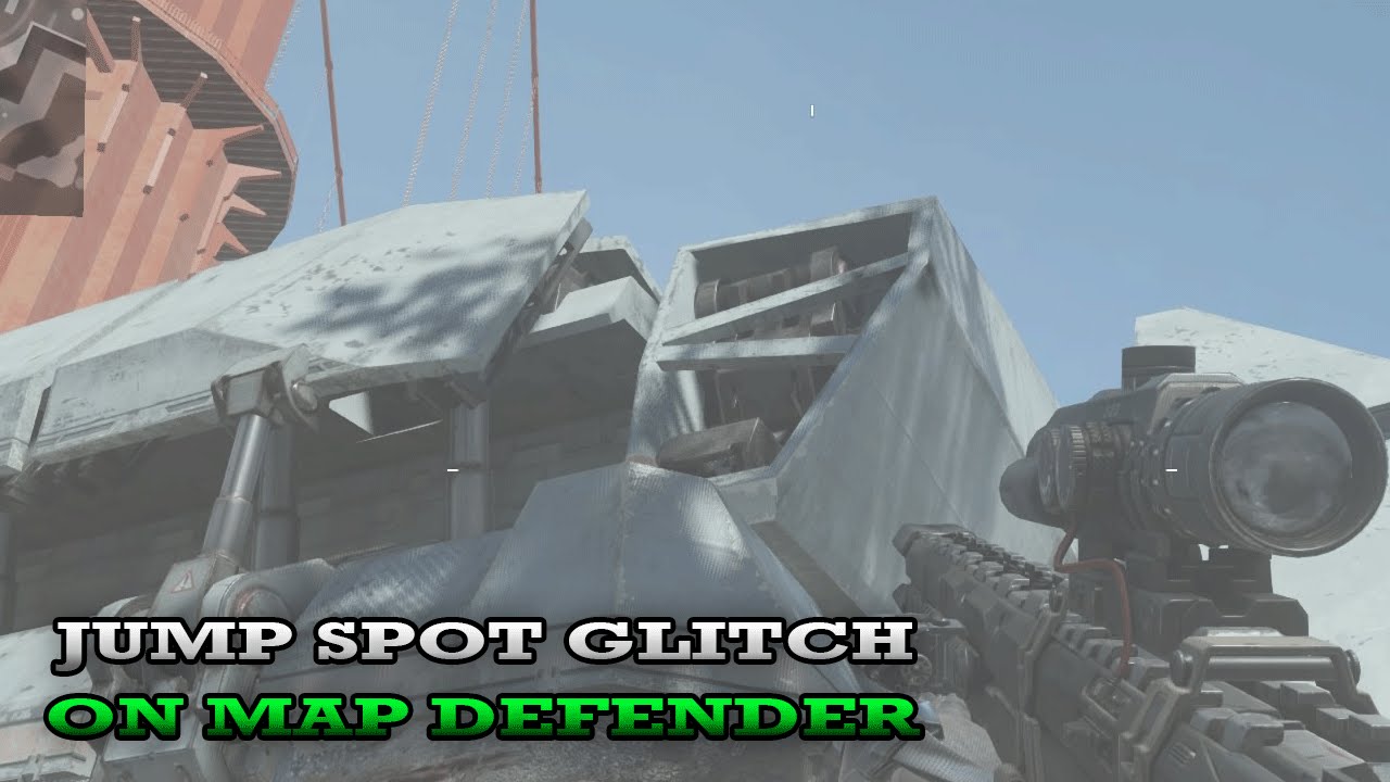 Call of Duty: Advanced Warfare Jump Spot Glitch On The Map "DEFENDER ...