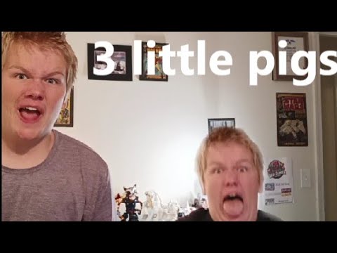 Bluey Skit 3 little pigs! Entertainment for kids! bluey nursery rhymes ...