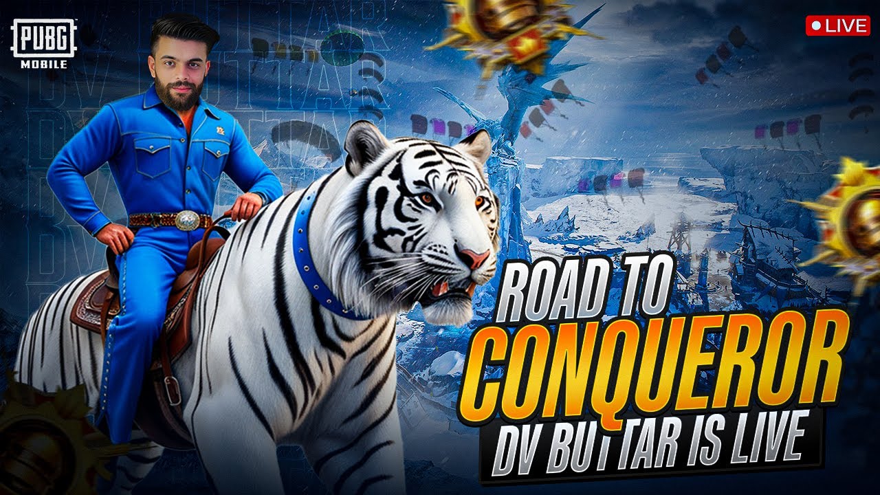 LIVE UNTIL CONQUEROR ROAD TO 6K SUBS | DV BUTTAR IS LIVE - YouTube
