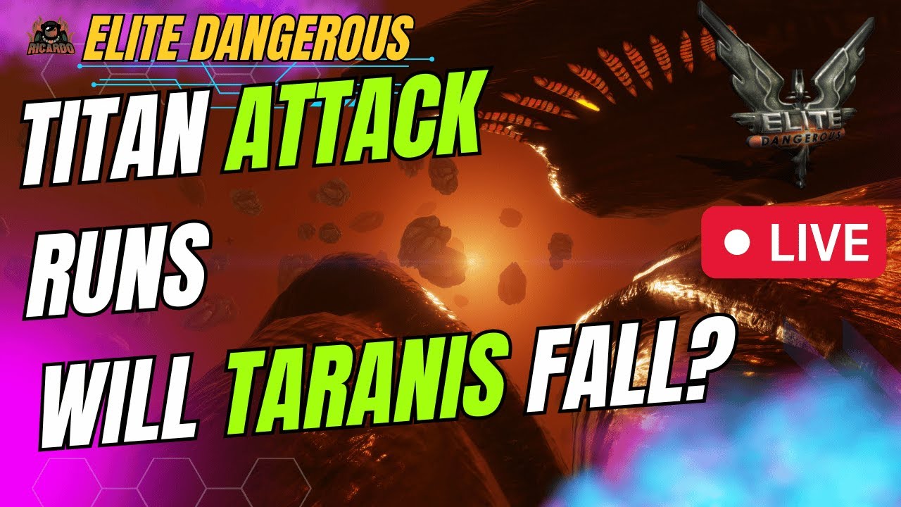 Titan Attack: Thargoid Taranis Facing Destruction in Elite Dangerous ...