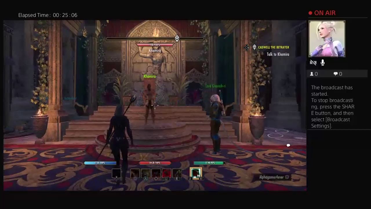 Alphagamer4ever's Live ESO Game play - YouTube