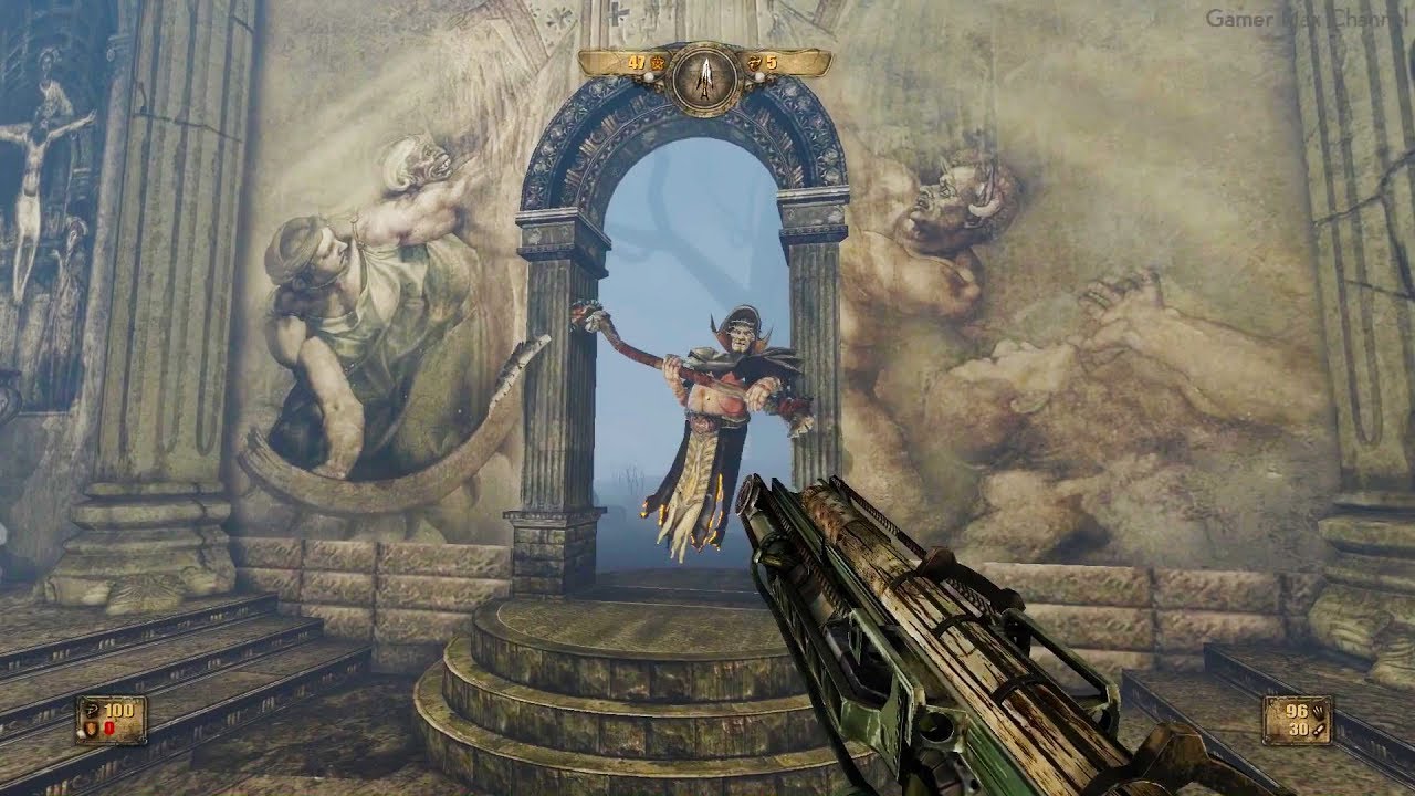 PAINKILLER HELL & DAMNATION - Walkthrough Easter Eggs of Satan Gameplay ...