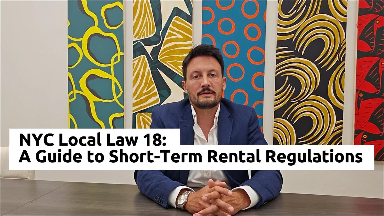 NYC Local Law 18: A Guide to Short-Term Rental Regulations - YouTube