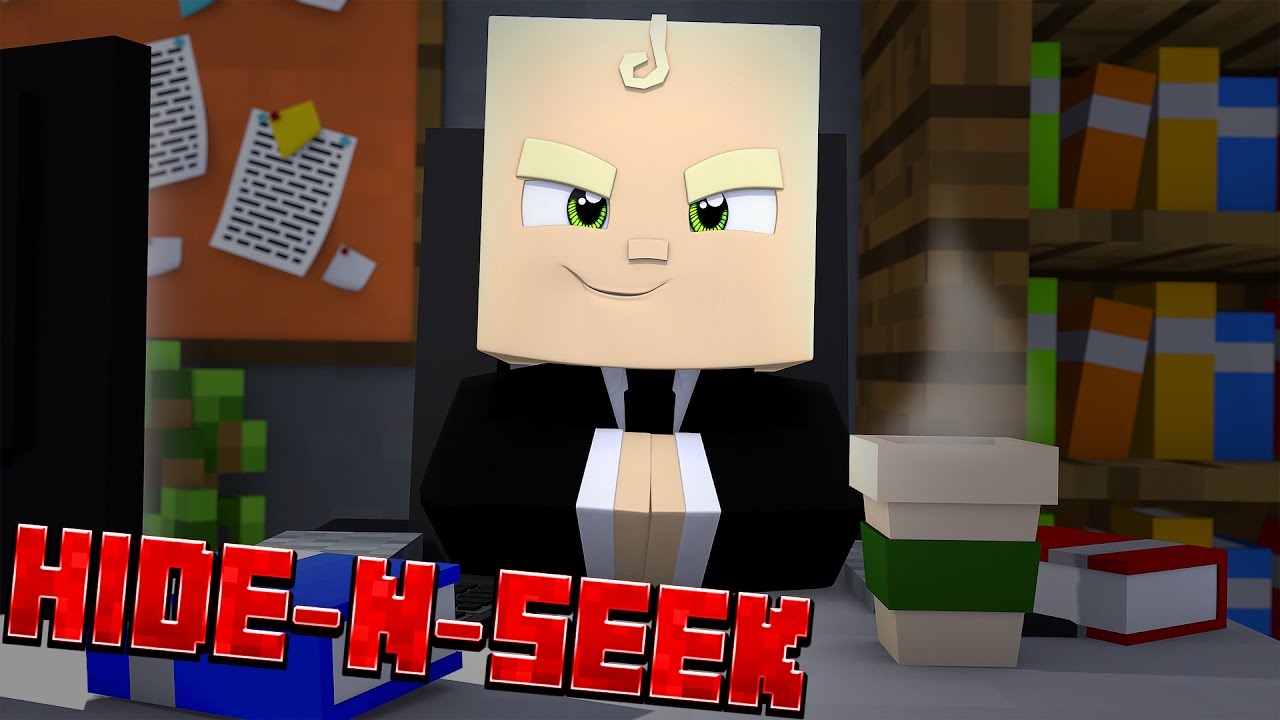 A NEW OFFICE! Minecraft Boss Baby HIDE N SEEK - YouTube