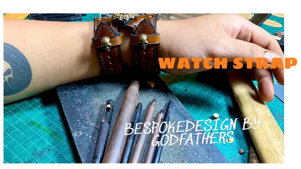 Making a Handmade Leather Watch Strap - Bespoke Designed and ...