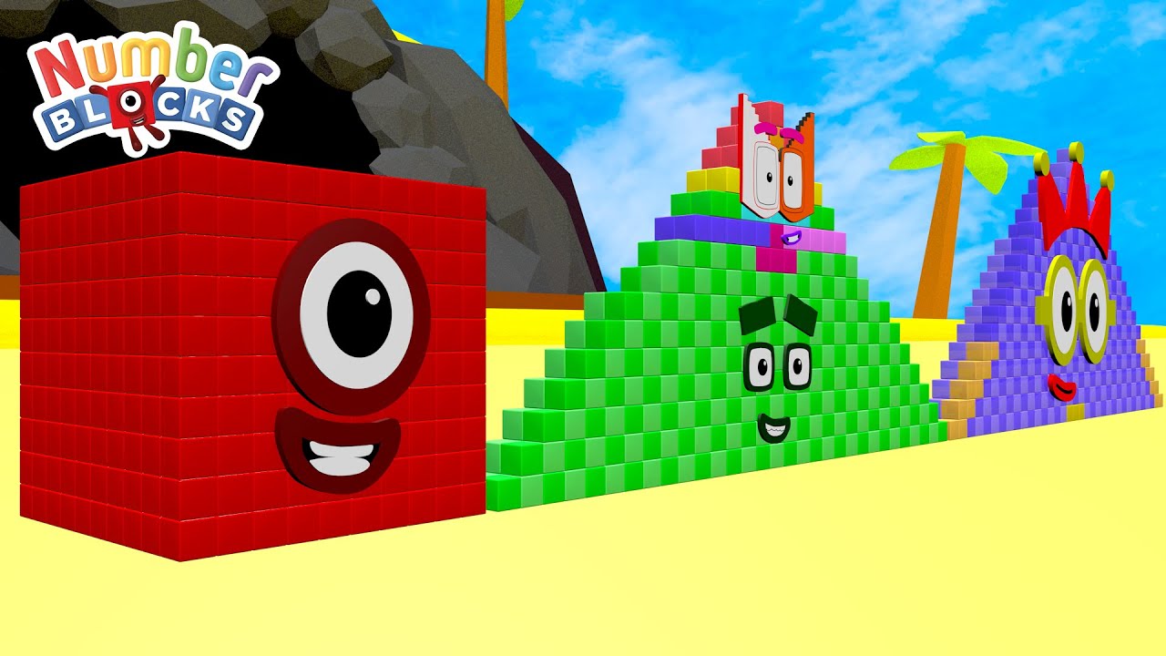 Numberblocks Cube Step Squad 1,000 vs 478 vs 623 MILLION BIGGEST ...