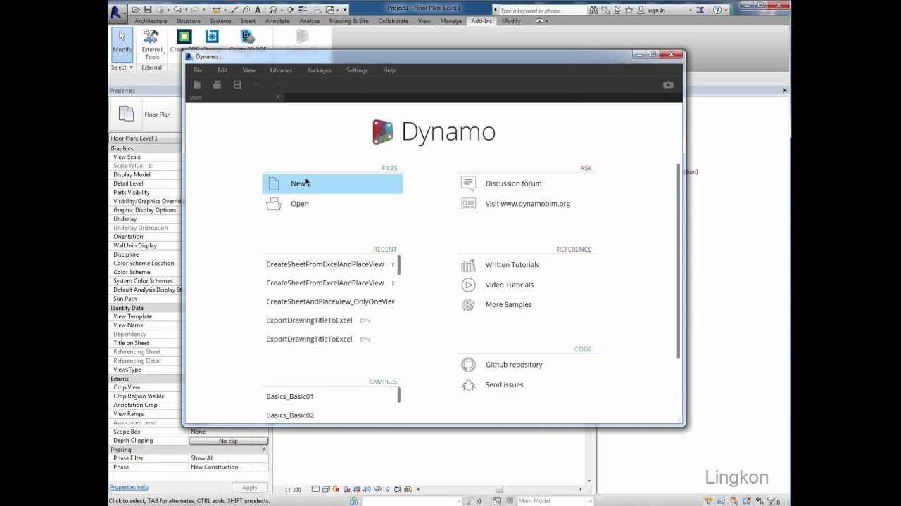 How to select Floor Plan and Ceiling Plan using Dynamo - YouTube