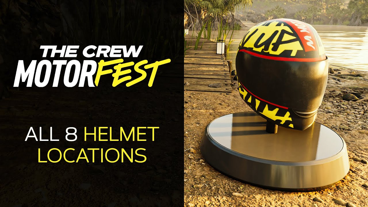 The Crew Motorfest - All 8 Helmet Locations ("Rider Helmets" Challenge ...