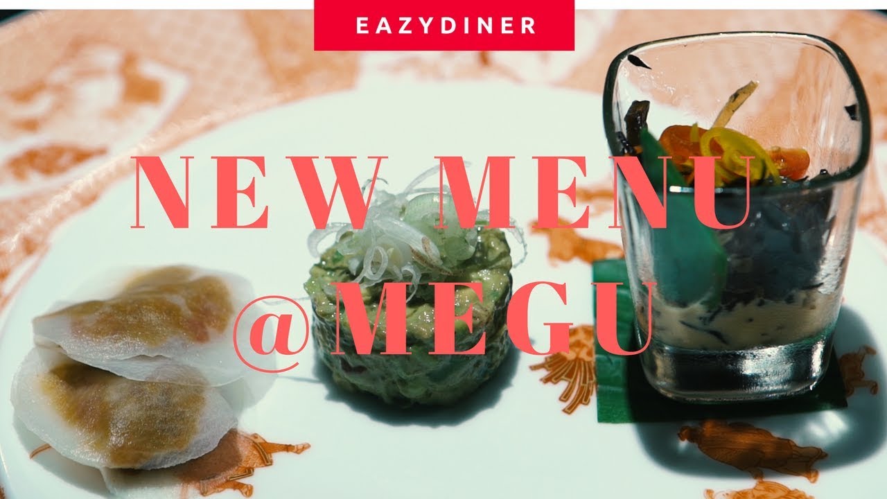 Unveiling the new menu at Megu, The Leela Palace - YouTube