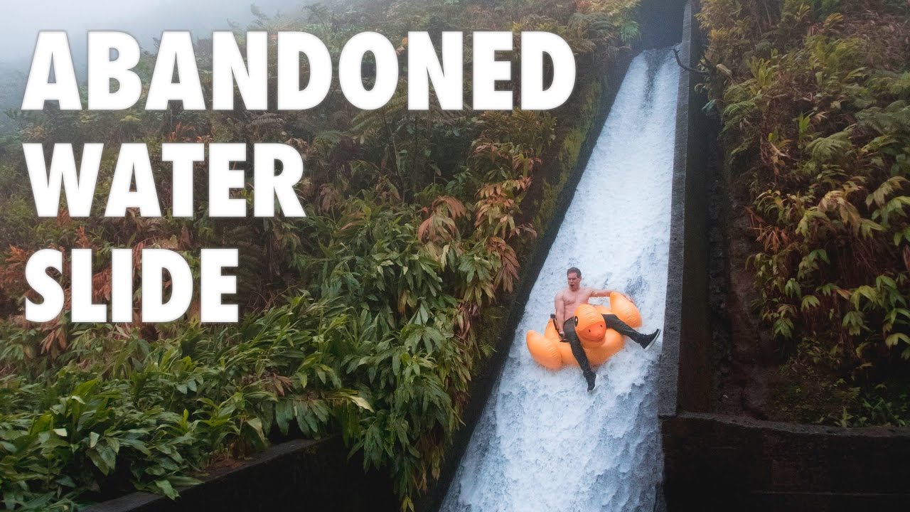 WATERSLIDE HIDDEN IN THE JUNGLE!! - YouTube