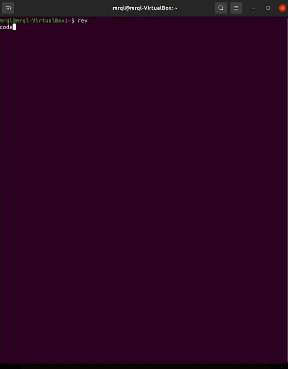 Linux/Ubuntu Tricks #49 #shorts - rev command - YouTube