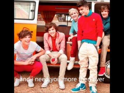 one direction total eclipse of the heart lyrics - YouTube