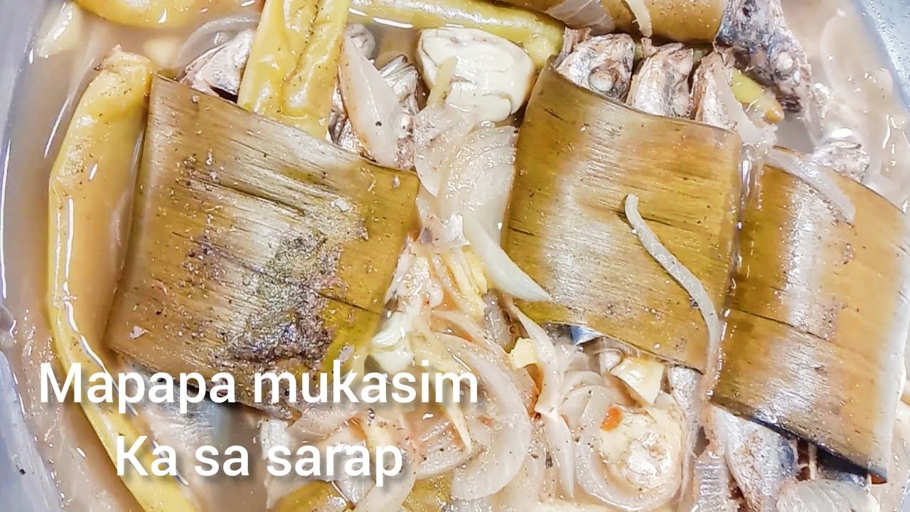PAKSIW NA ISDA SA DAHON NG SAGING | GALUNGGONG | FISH IN VINEGAR - YouTube