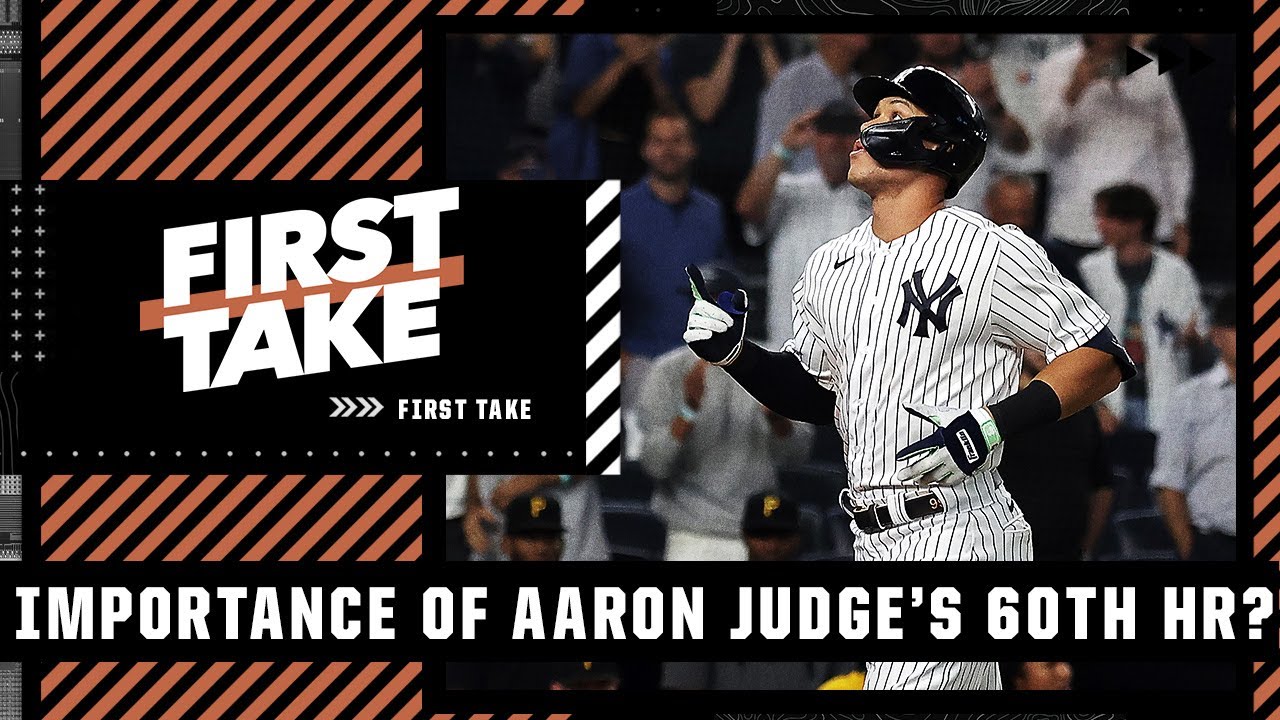How significant is Aaron Judge’s 60th HR of the season? | First Take ...