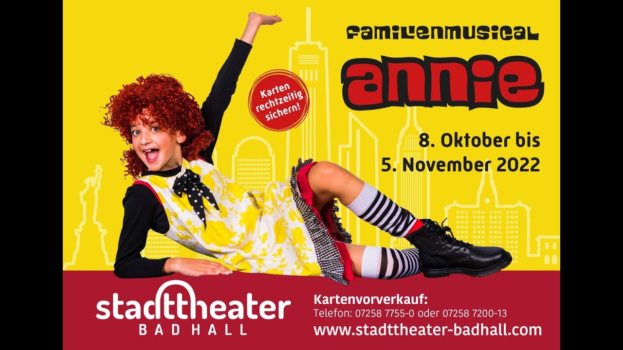 Musical Annie Premiere Bad Hall - YouTube