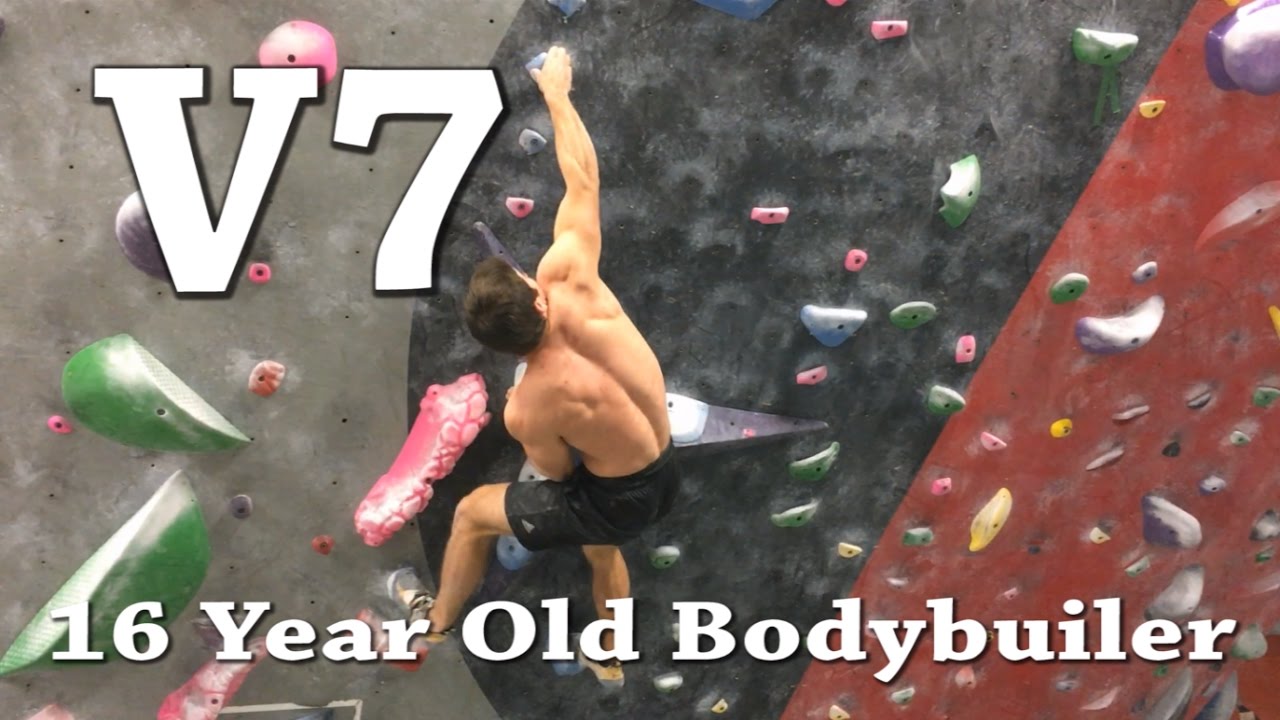 Rock Climbing and Chest Fly Workout | The Swole Climber Vlog 2 | 16 ...