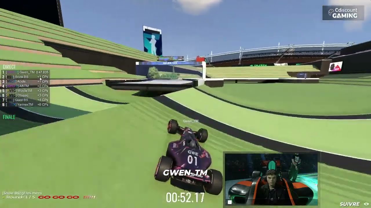 Insane Crowd Control At ZRT Trackmania Cup - YouTube