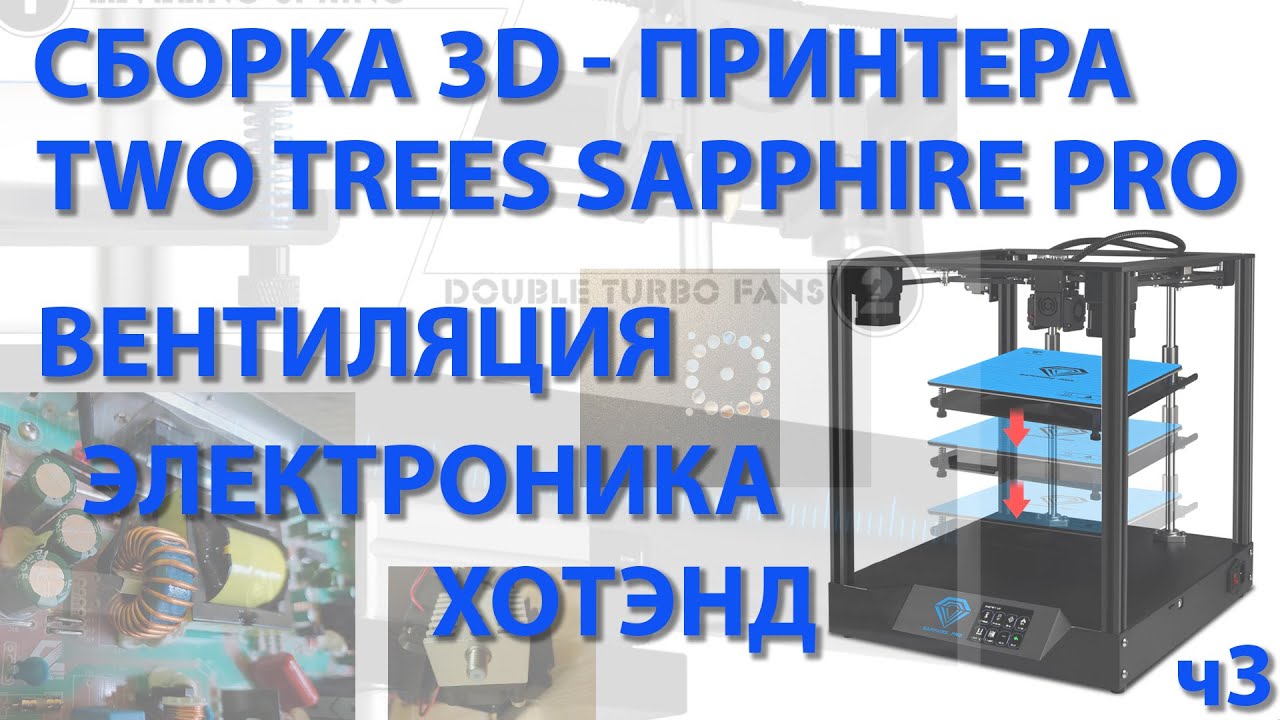 Сборка 3D-принтера TWO TREES SAPPHIRE PRO ч3 - YouTube