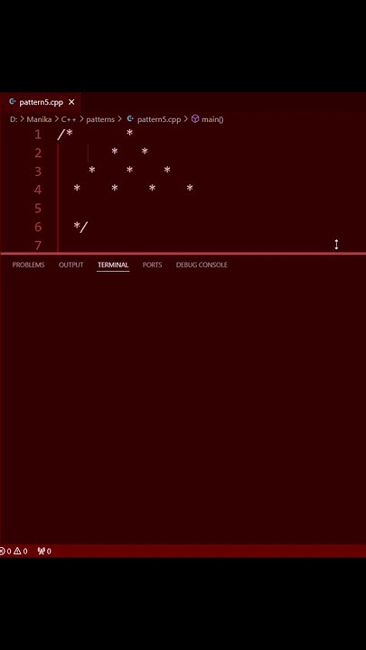 Triangle Pattern In C Computerprogramming Cpp Shorts Trending Viral Basiccoding Youtube