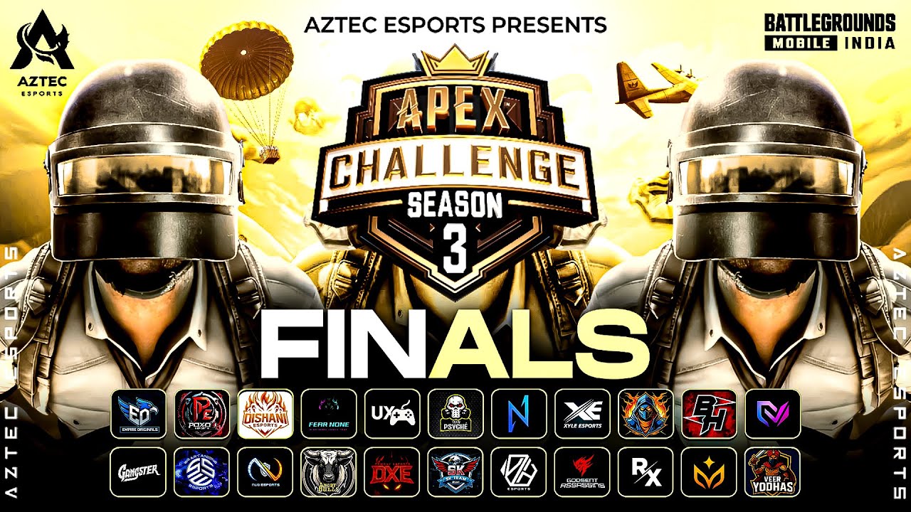 APEX CHALLENGE SEASON-3 FINALS PRESENTED BY AZTEC ESPORTS - YouTube