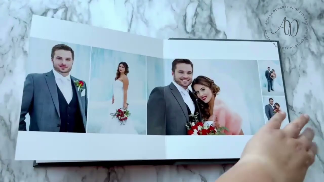 Angela Doherty Photography Heirloom Album - YouTube