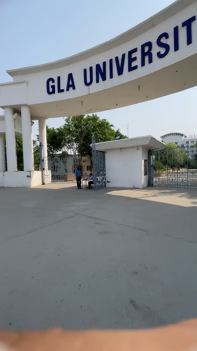 First day of my college life at gla university(mathura ️. Btech student life#glauniversity #vlog ...