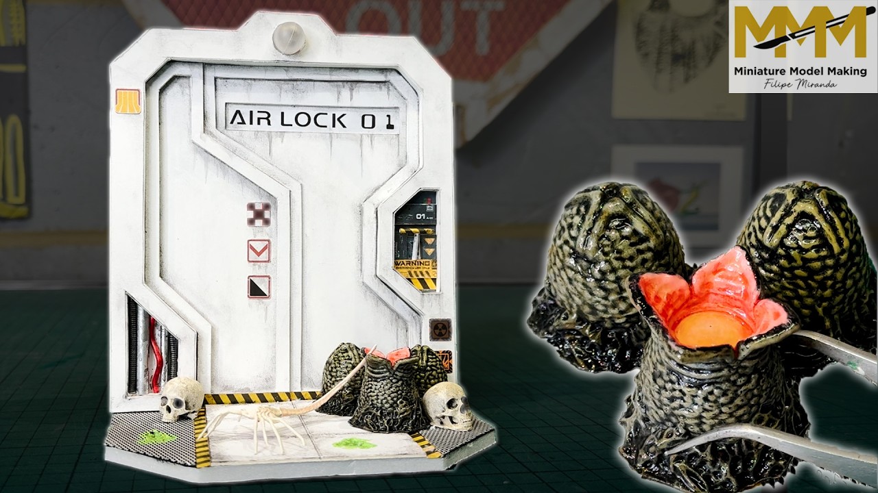 I Made an 'Alien: Romulus’ Miniature Scene!! - YouTube