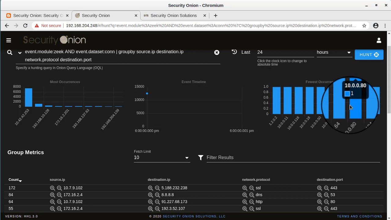 Security Onion Hybrid Hunter Beta 2 and Our New Hunt Interface - YouTube