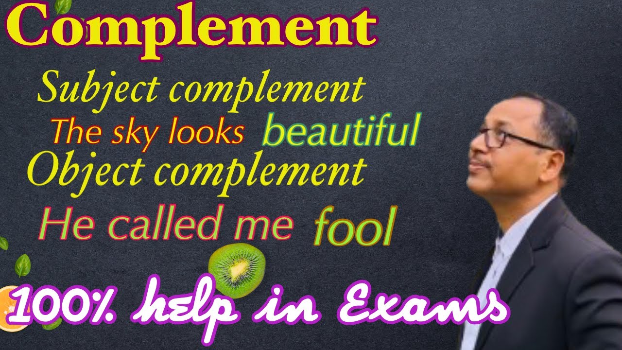Complement Subject Complement Object Comlement Youtube