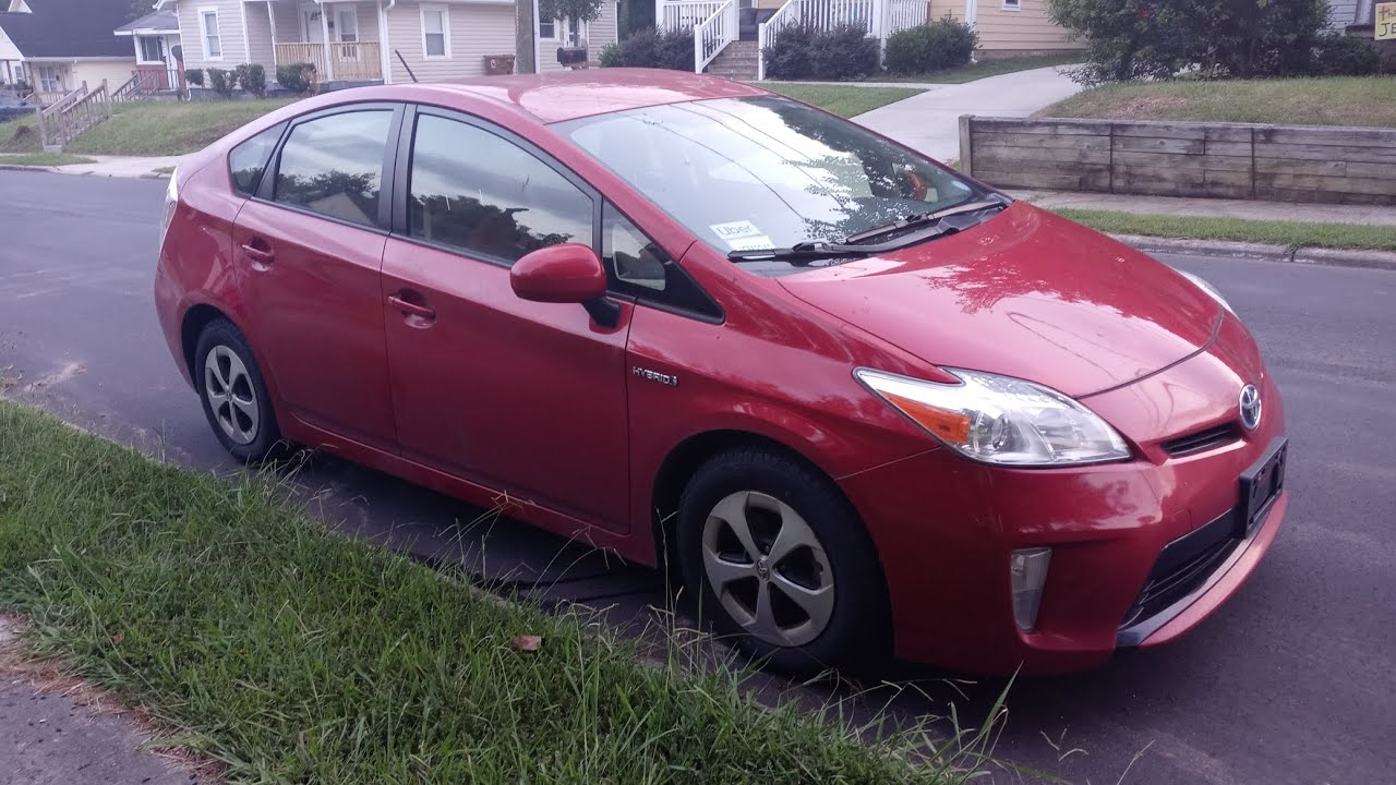 2015 Toyota Prius Hybrid Startup (EV MODE) - YouTube