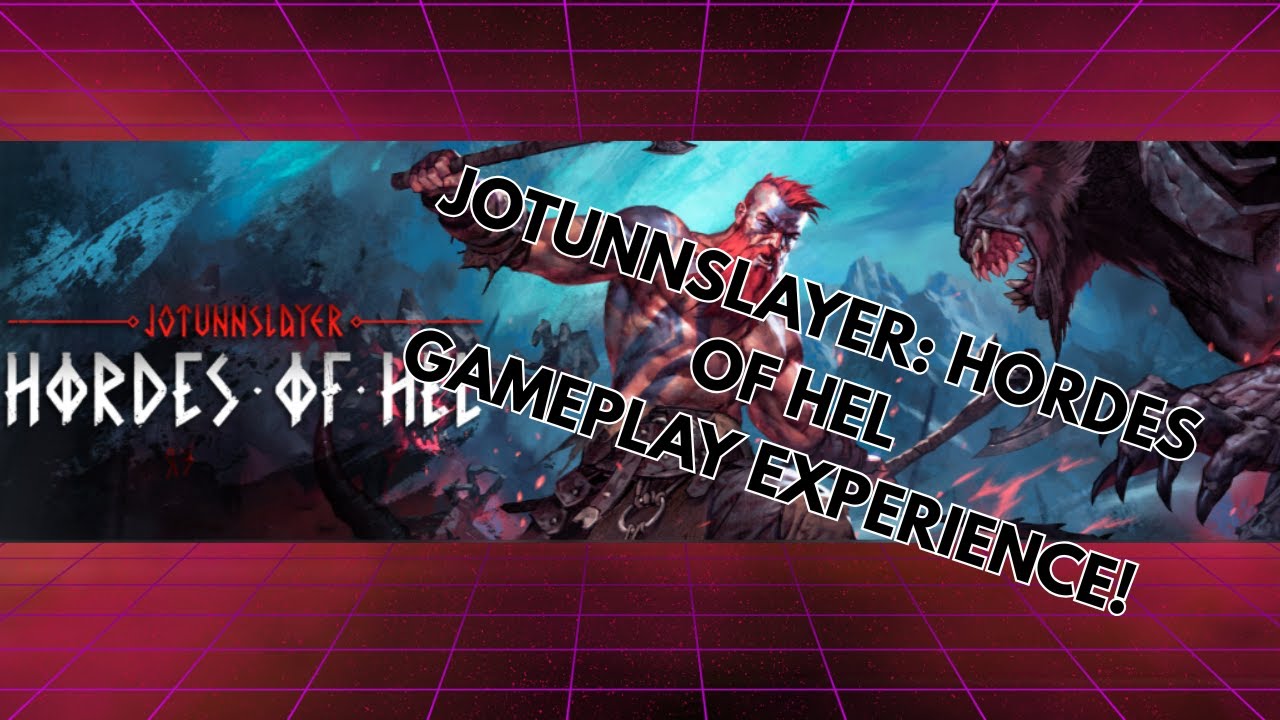 Slaying the Hordes of Hel in Jotunnslayer! - YouTube