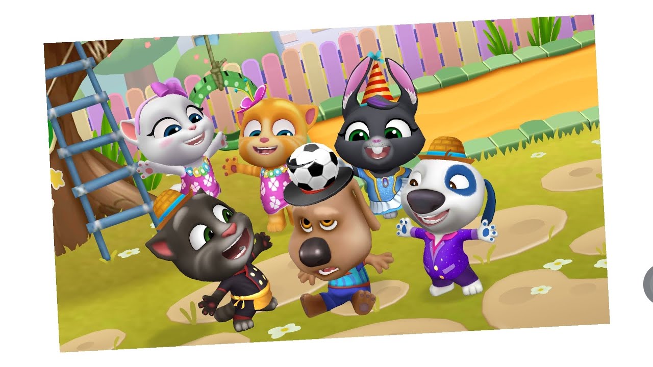 My Talking Tom Friends All Are Happy - YouTube