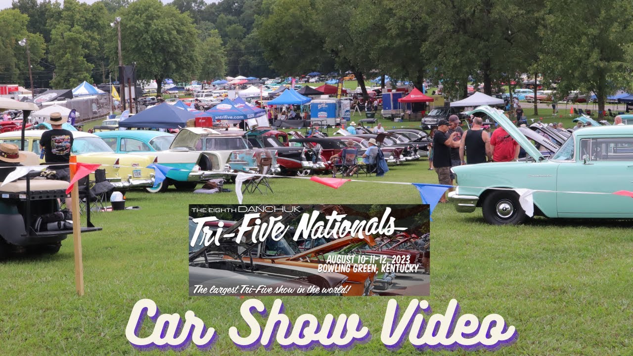 Danchuk Tri-Five Nationals 2023 Car Show Video - YouTube