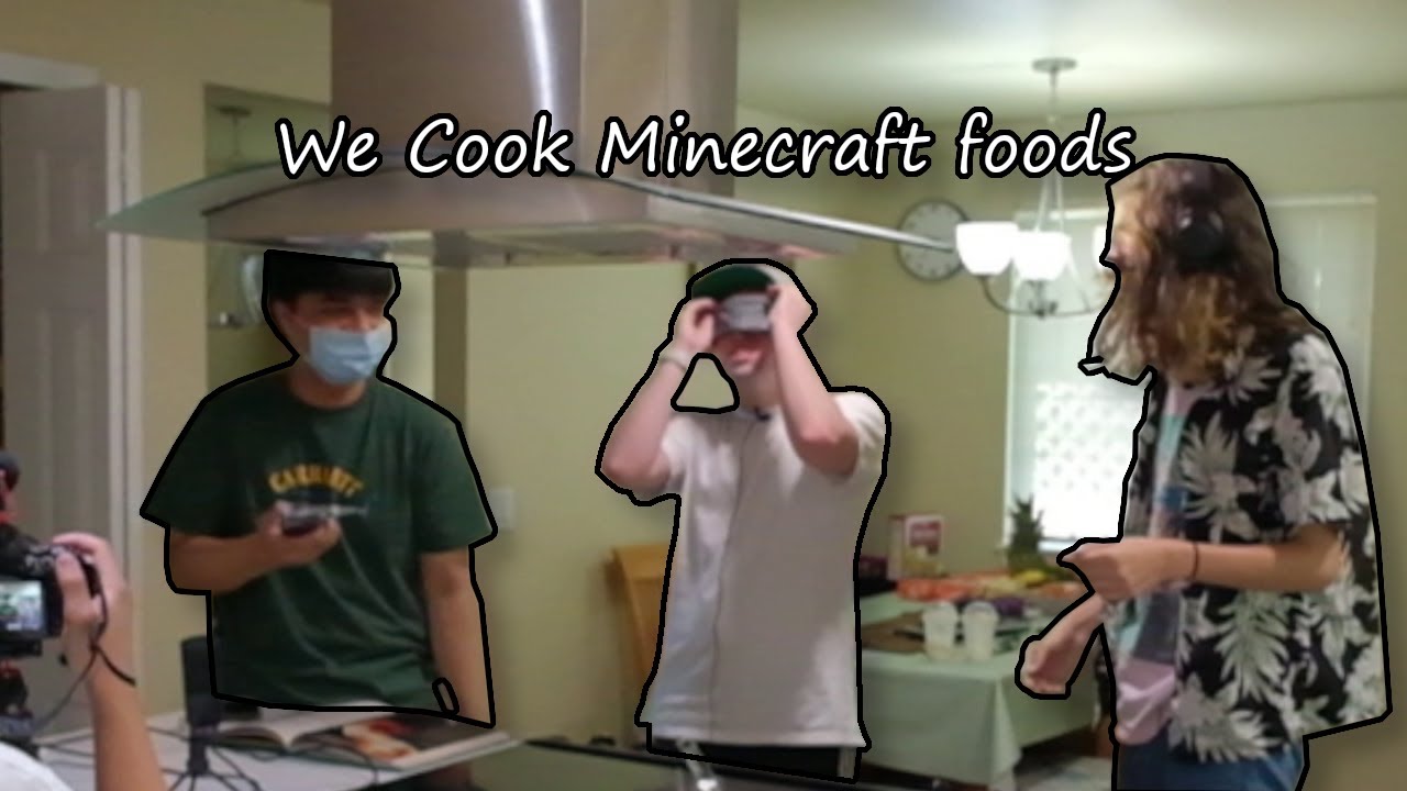 Minecraft Cooking IRL Gone... - YouTube