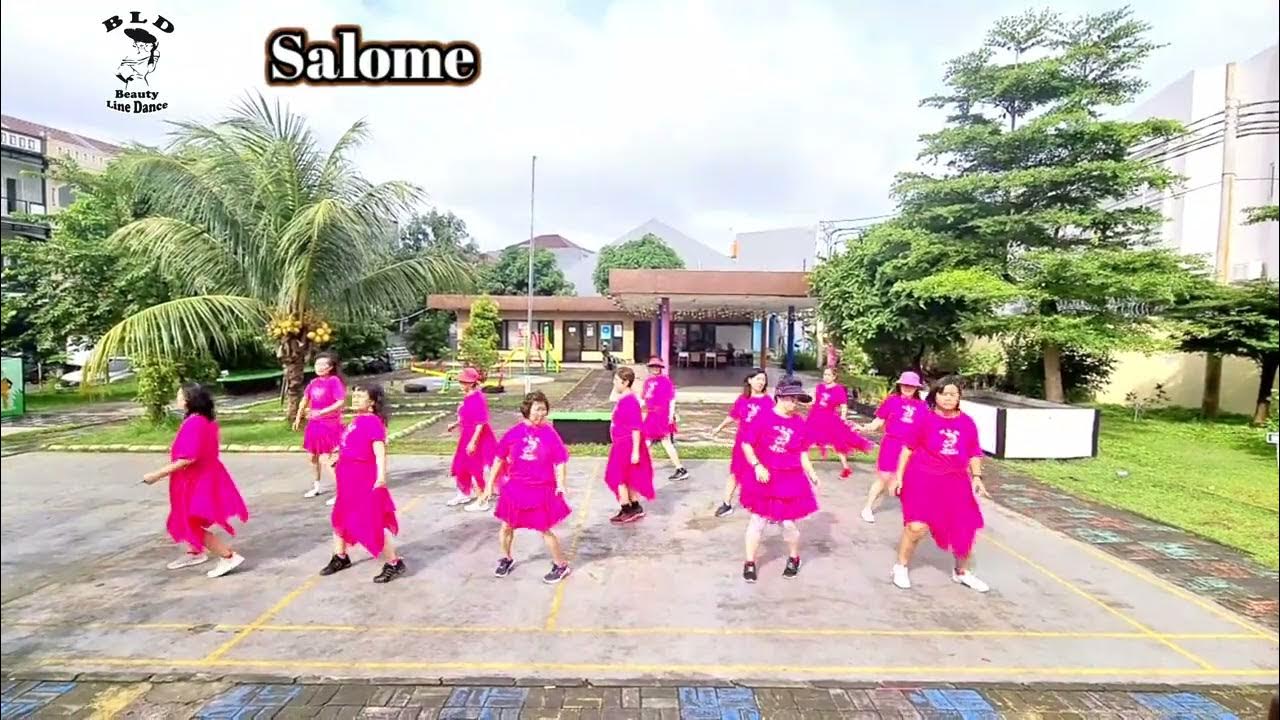 SALOME - Line Dance || Demo || Beauty LD T. Ratu || Mei2 LD Class - YouTube
