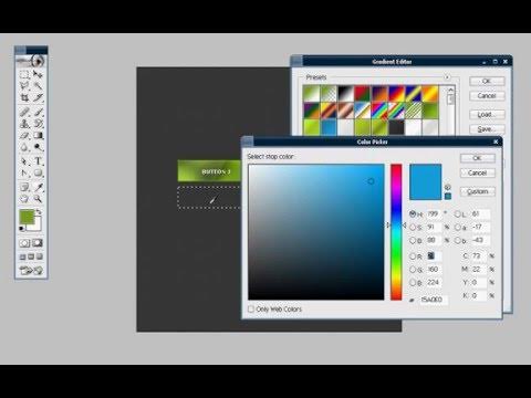 Photoshop Button Tutorial - YouTube