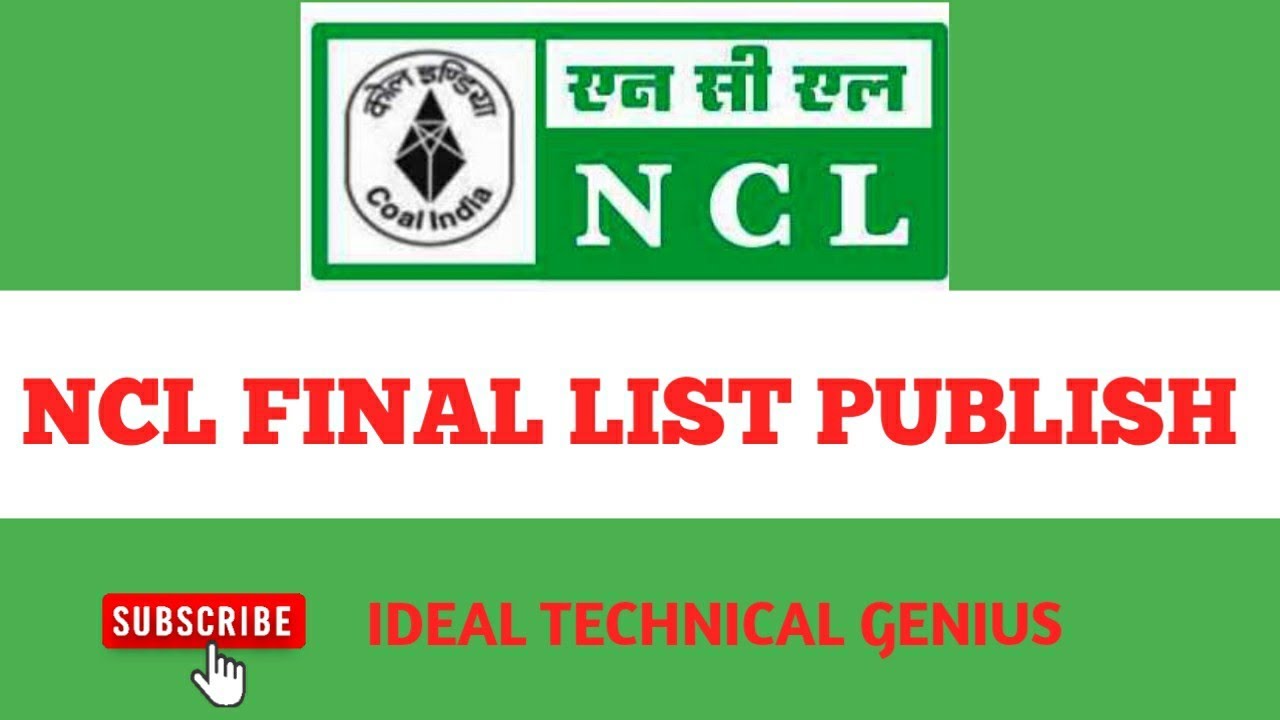 NCL FINAL RESULT PUBLISH - YouTube