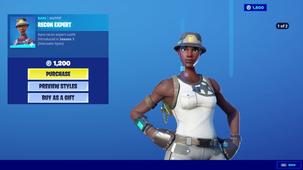 The Recon Expert skin is back 😱 - YouTube