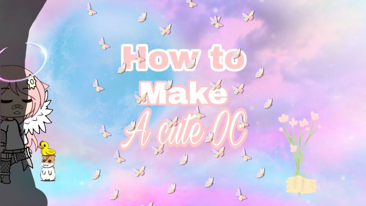 How to make a cute OC!{READ DES} - YouTube