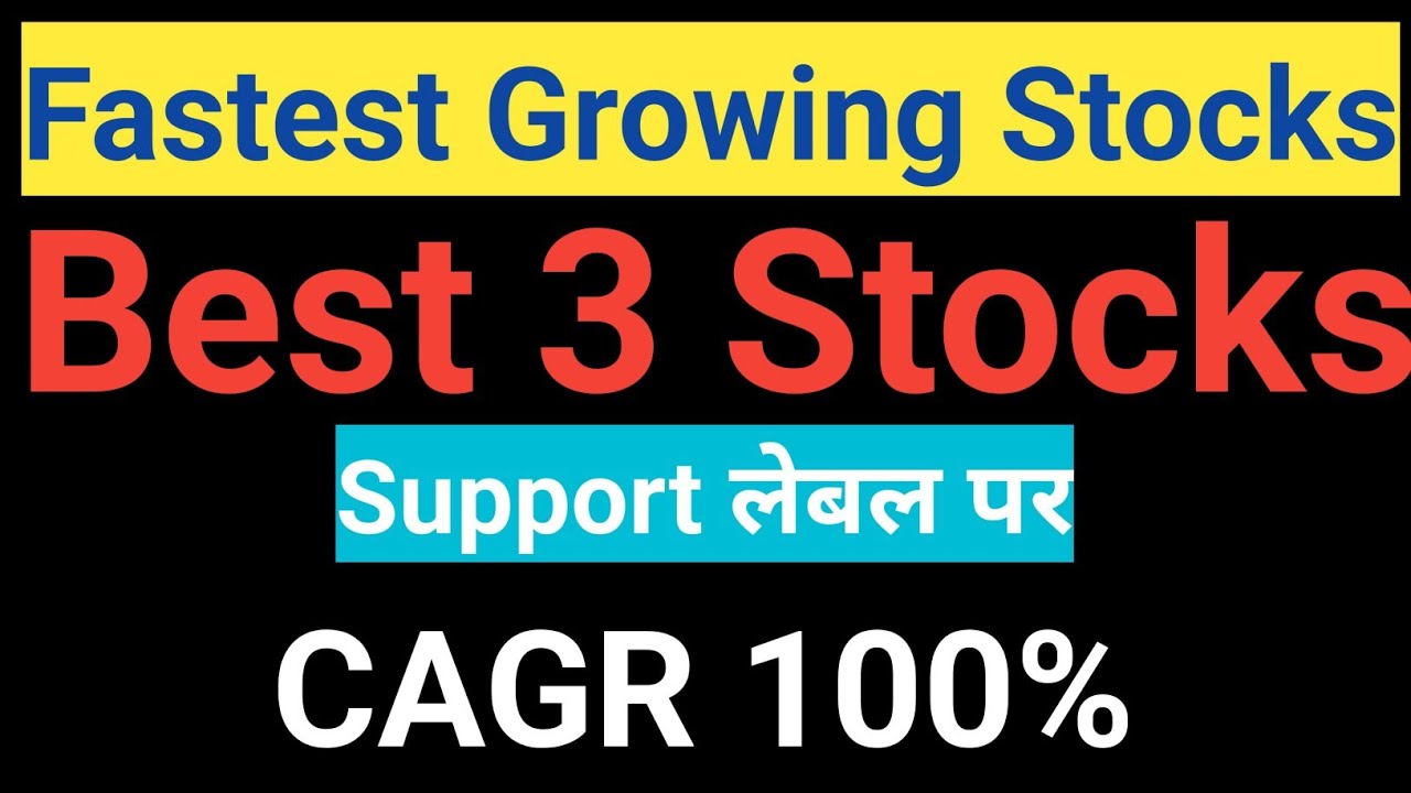 Best Fast Growing Stocks | Stocks to buy now | Best Smallcap Stocks fr ...