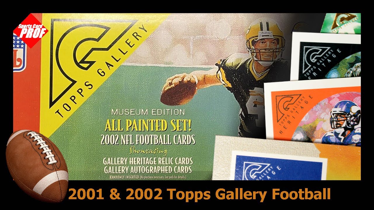 2001 Topps Gallery Football Cards - YouTube